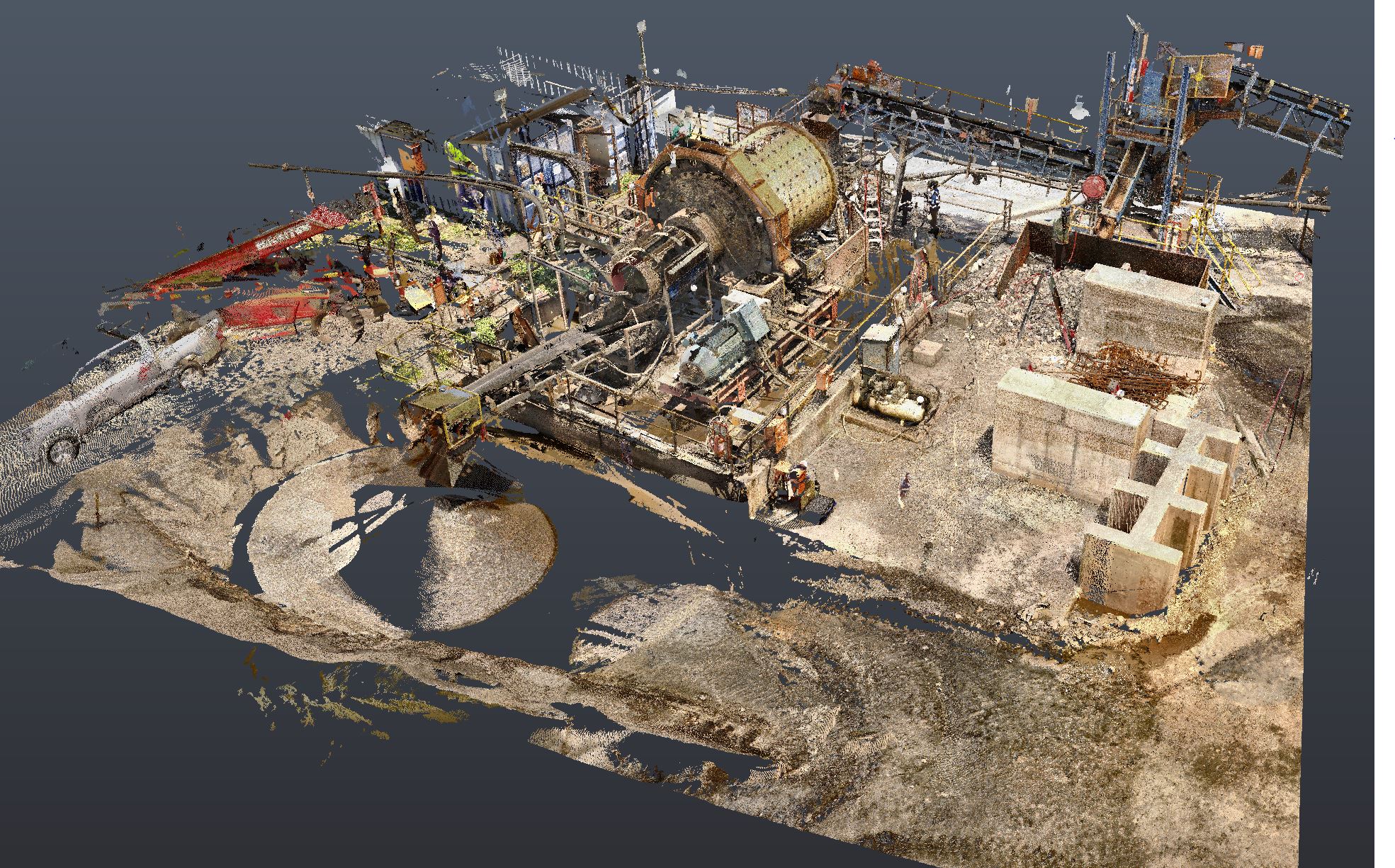 3D Scanning Ball Mill for Relocation - CSS Engineering Meyerton